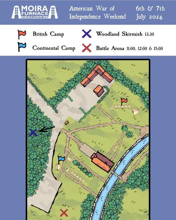 Moira Furnace – 6th & 7th July 2024 – Le Régiment Gatinois